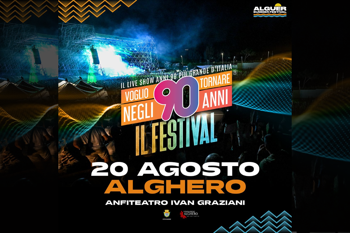 CONCERTI ESTATE 2025 VOGLIO TORNARE NEGLI ANNI 90 - Casa Felicidad Alguer